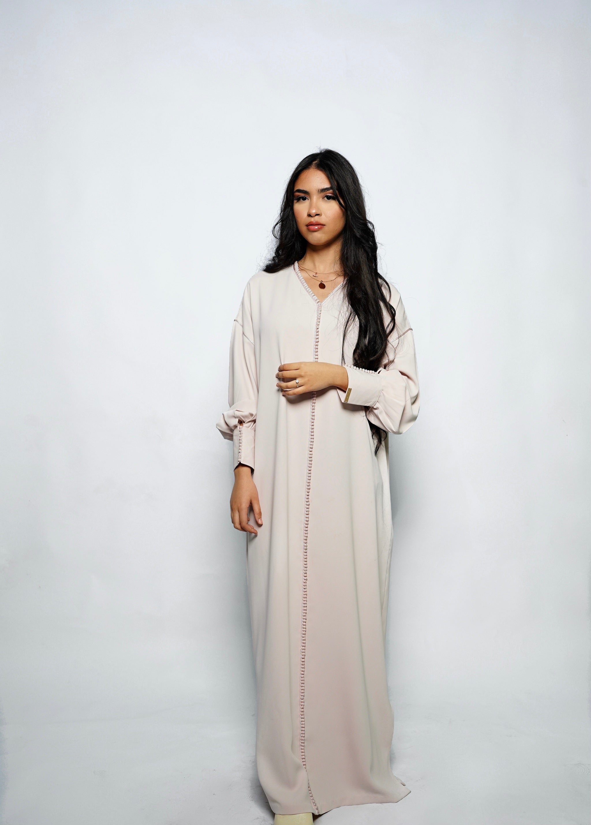 Malak Dress Soft Pink – SALAM